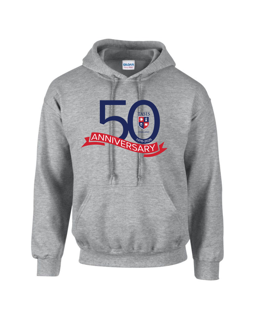 50th Anniversary Hoodie – The Student Centre - TASIS Uniforms